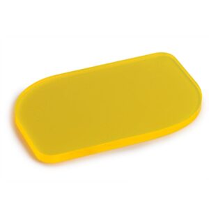 Fluorescent Yellow Acrylic Sheet Sample