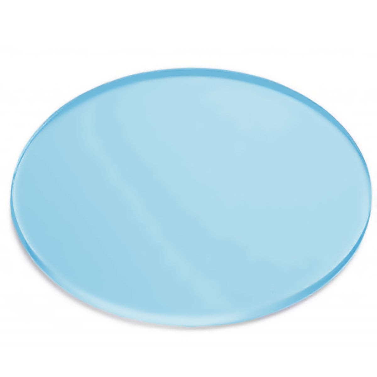 Light Blue Tinted Acrylic Discs